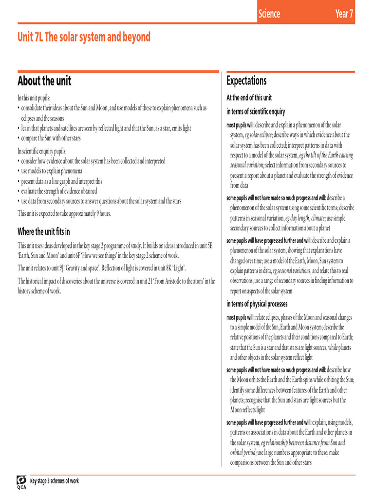 The Solar System and Beyond | PDF | Eclipse | Planets