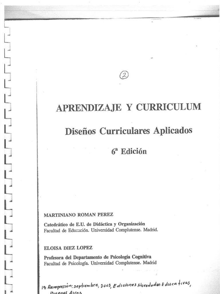 Modelos Curriculares | PDF