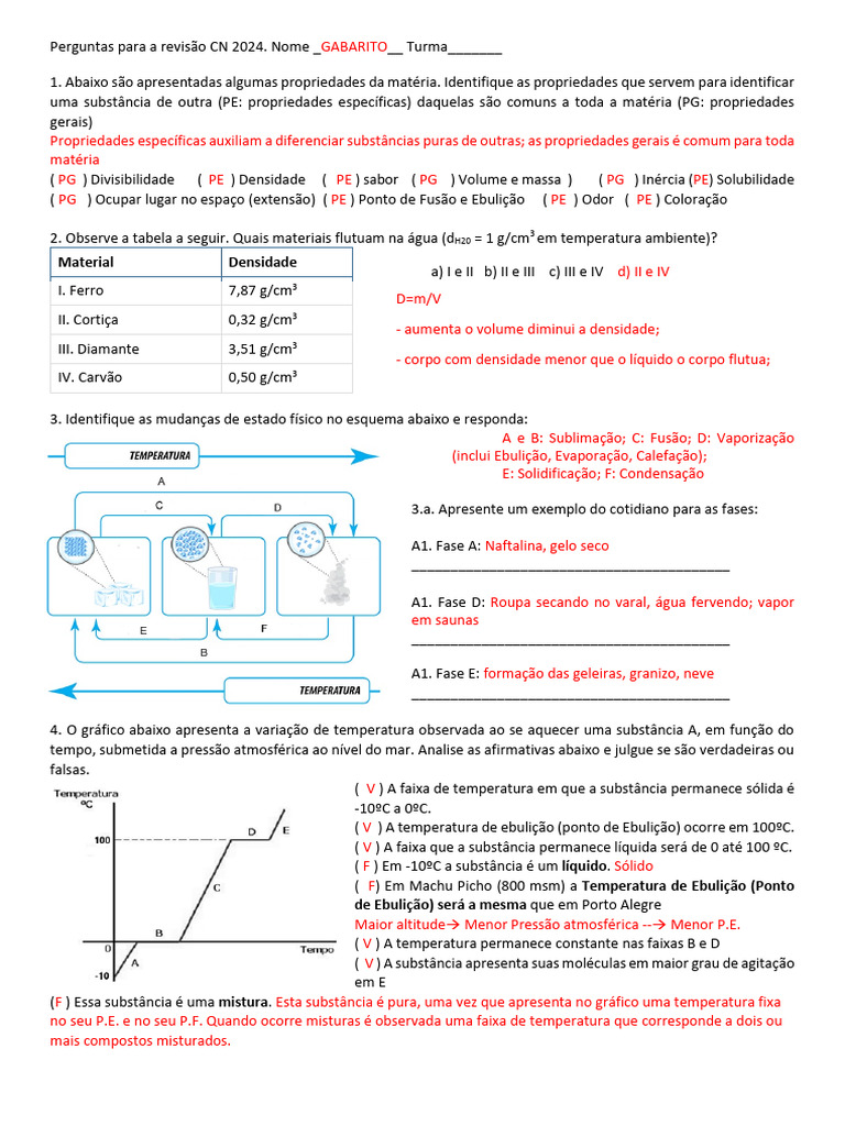 Revisão CN 2024 Lista Exercicios GABARITO | Download grátis PDF ... Revisão CN 2024 Lista Exercicios GABARITO | Download grátis PDF ...