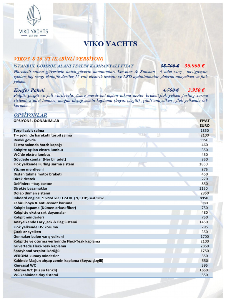 VIKO S26 Kampanya 2021 | PDF