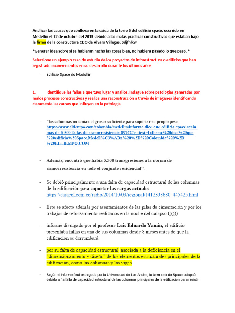 Trabajo de Edificio Space | PDF | Laboratorios | edificio