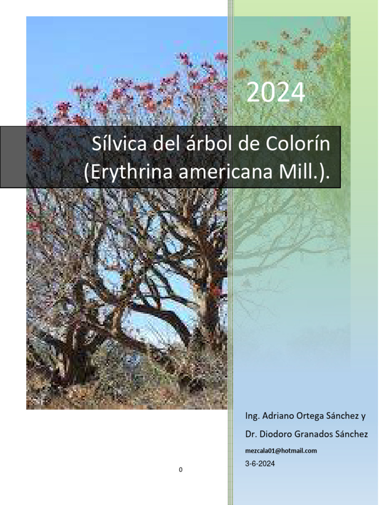 054 Silvica de Colorín | PDF | Semilla | Germinación