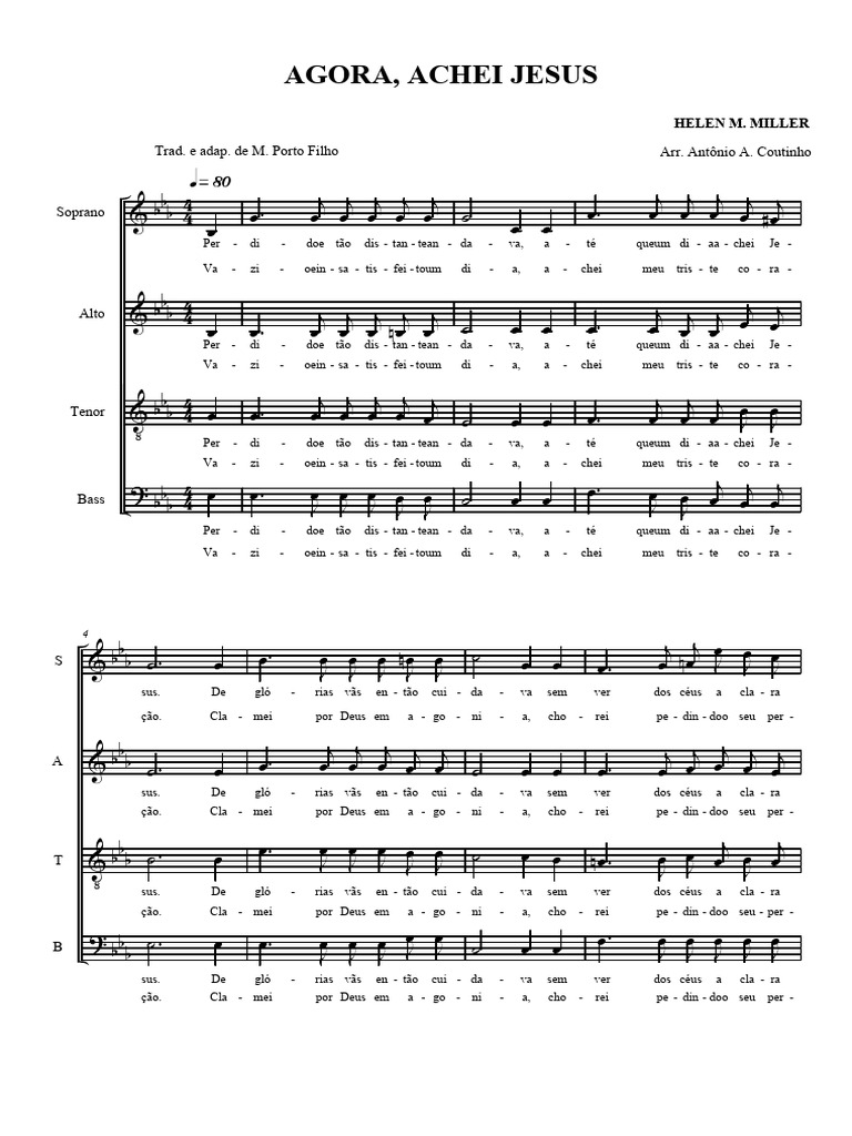 Achei Jesus | PDF