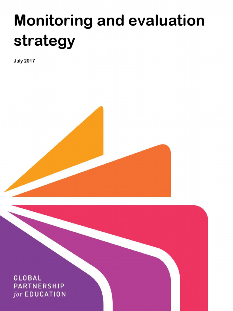 GPE Monitoring and Evaluation Strategy | PDF | Evaluation | Program ...