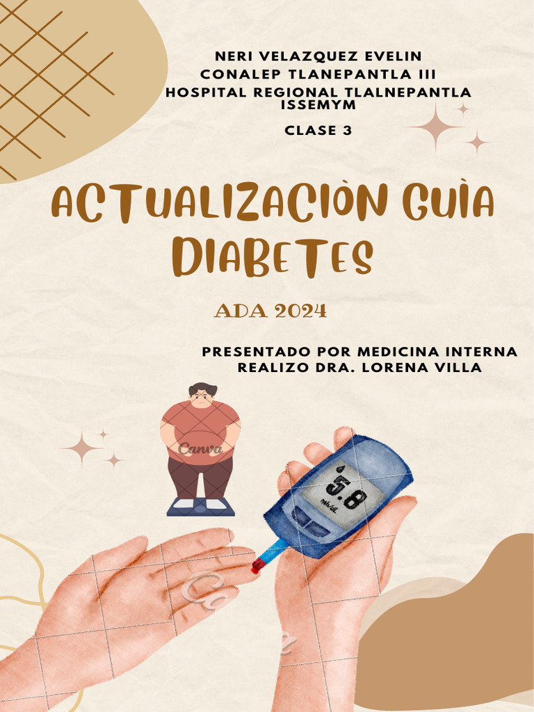 ACTUALIZACIÒN GUIA DIABETES 2024 NERI | Descargar gratis PDF | Diabetes ...