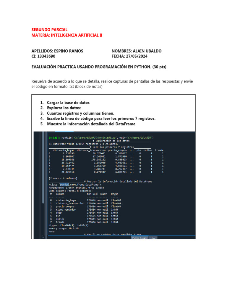 Practica Python | PDF