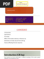 Gamma Ray Log Interpretation Guide | PDF | Physics | Radioactive Decay