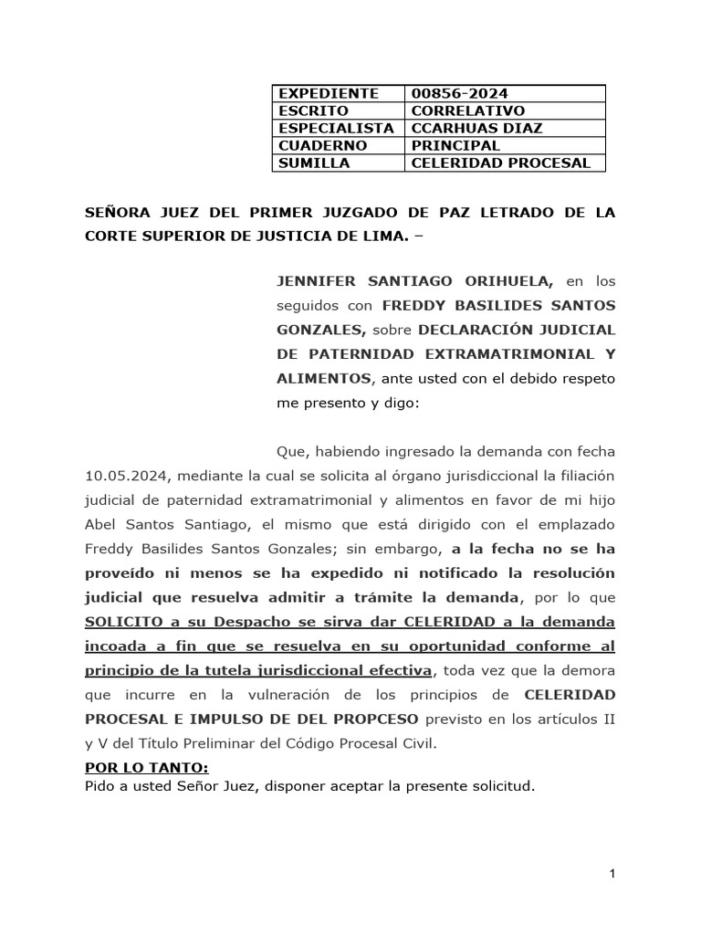 Impulso Procesal | PDF