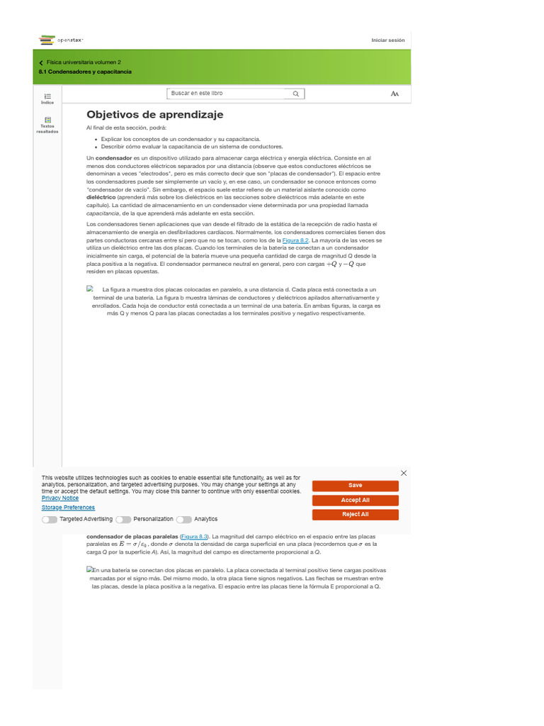 Openstax-Org-Books - 1 | PDF | Capacidad | Condensador