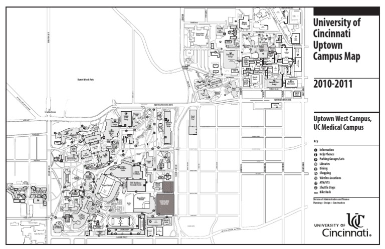 UC Uptown Campus Parking Map | PDF | Service Industries | Medicine