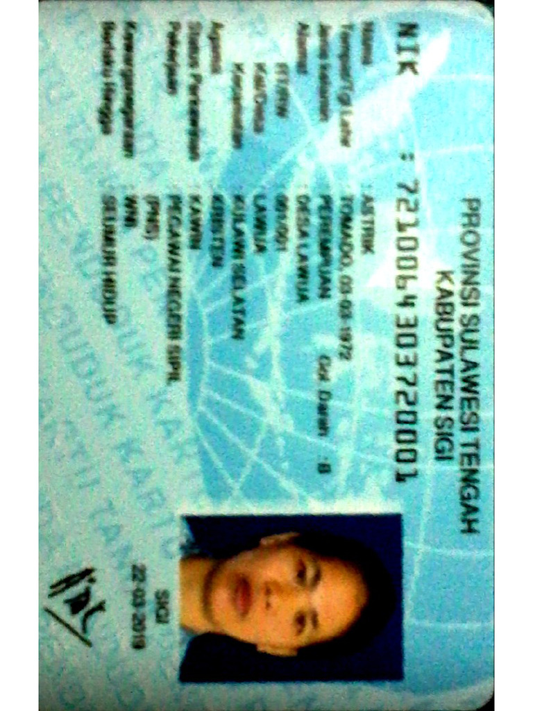 KTP Astrik Lindu | PDF