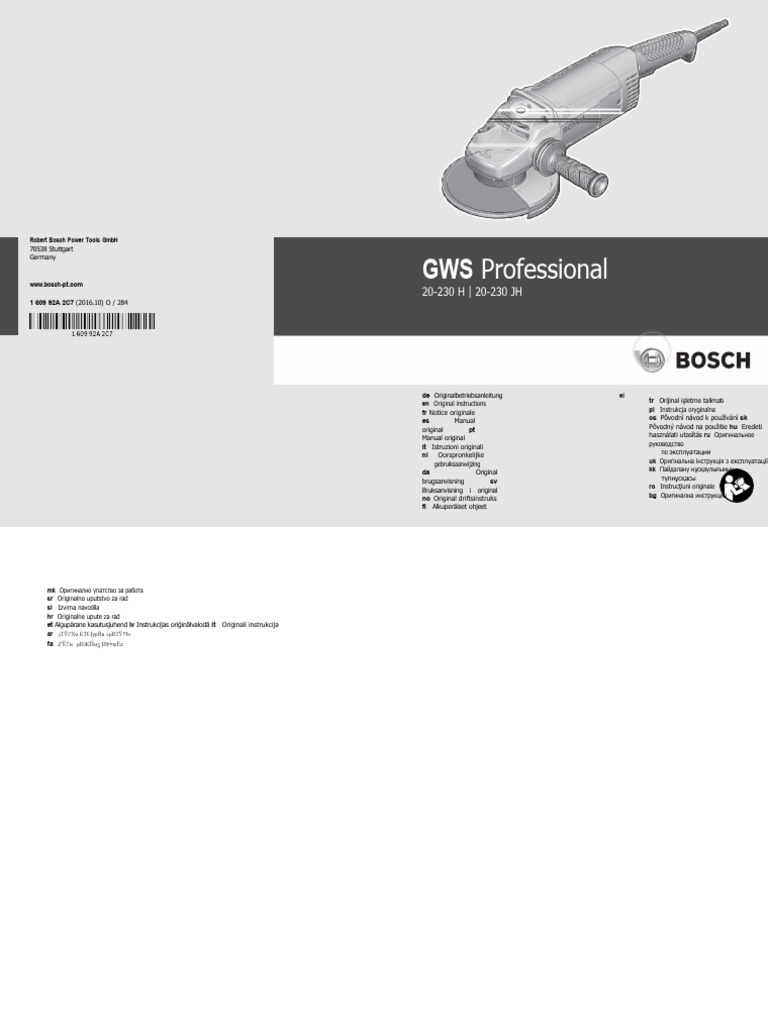 GWS Professional: 70538 Stuttgart Germany | PDF | Decibel | Herramientas