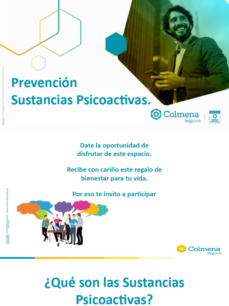 Prevención Sustancias Psicoactivas | PDF | De fumar | Drogas Psicoactivas