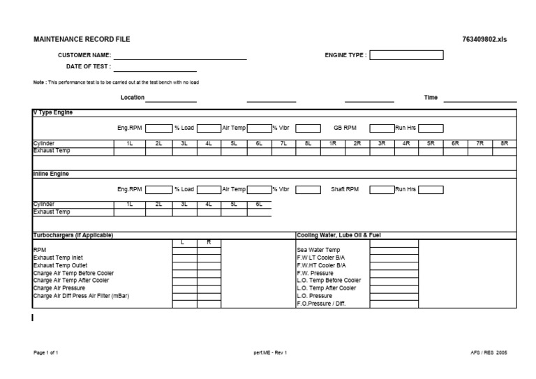 3 - 2 - 3 Engine Performance Report | PDF | Machines | Mechanical ...