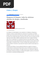 Guía para Jugar Clérigo en D&D 5e | PDF
