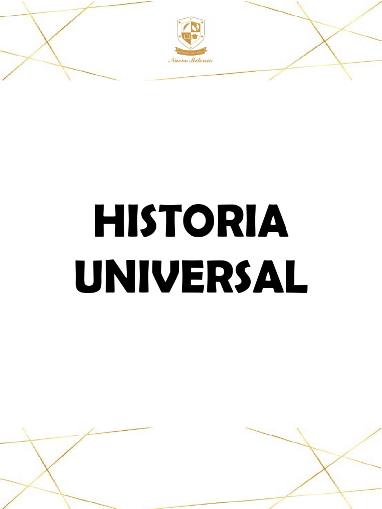 Historia Universal | PDF | Revolución industrial | Estrellas