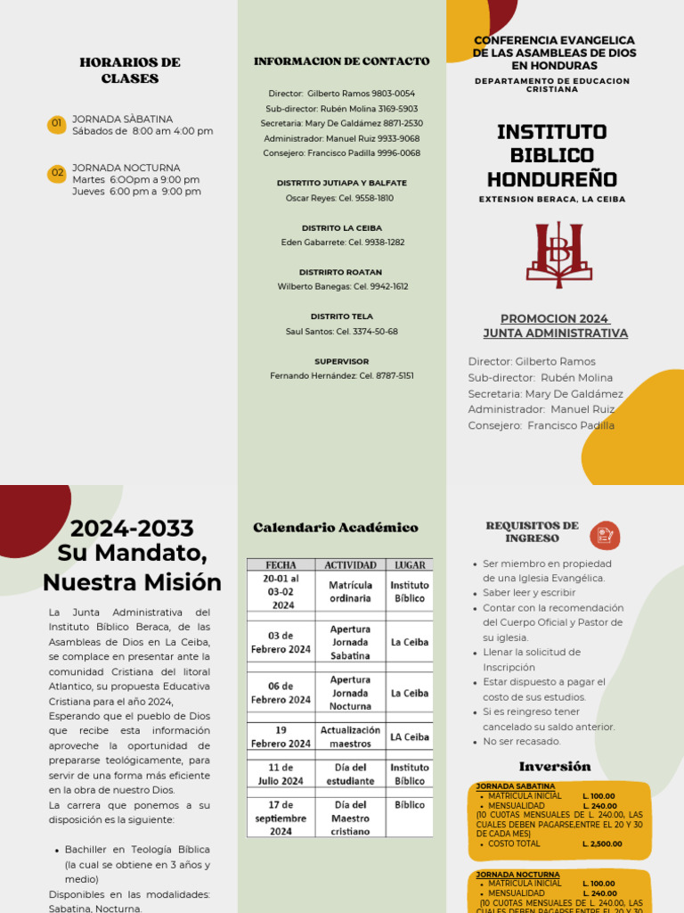 Folleto Tríptico Plegable Para Anuncios de Servicios Profesionales Con Formas Orgánicas Colorido ...