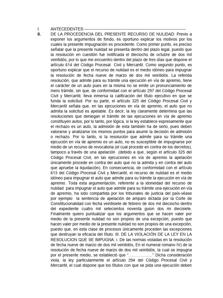 2022 335 | PDF | Ley procesal | Apelación