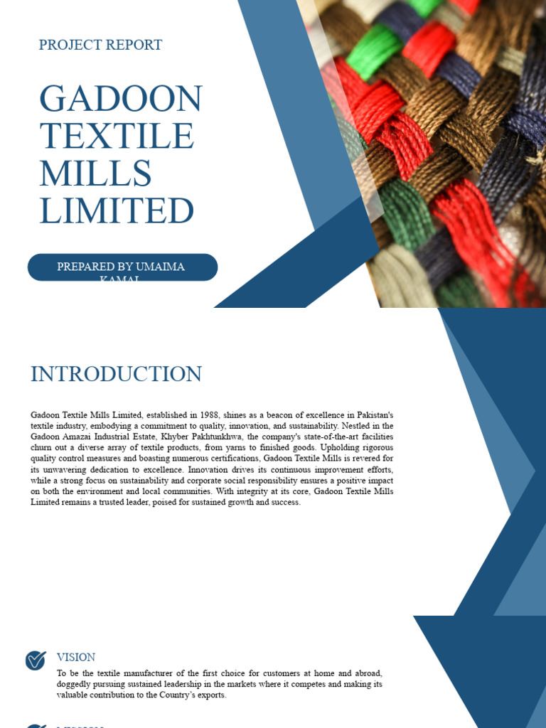 Gadoon Textile Ppt | Download Free PDF | Textiles | Market (Economics) Gadoon Textile Ppt | Download Free PDF | Textiles | Market (Economics)