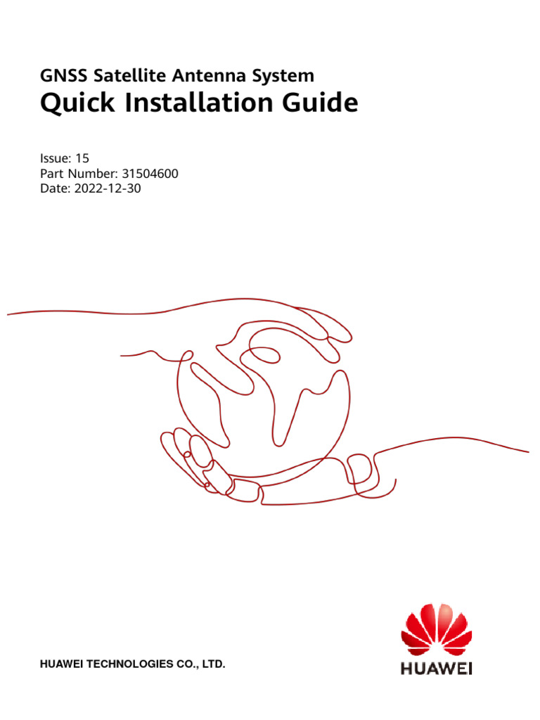 GNSS Satellite Antenna System Quick Installation Guide | Download Free ...