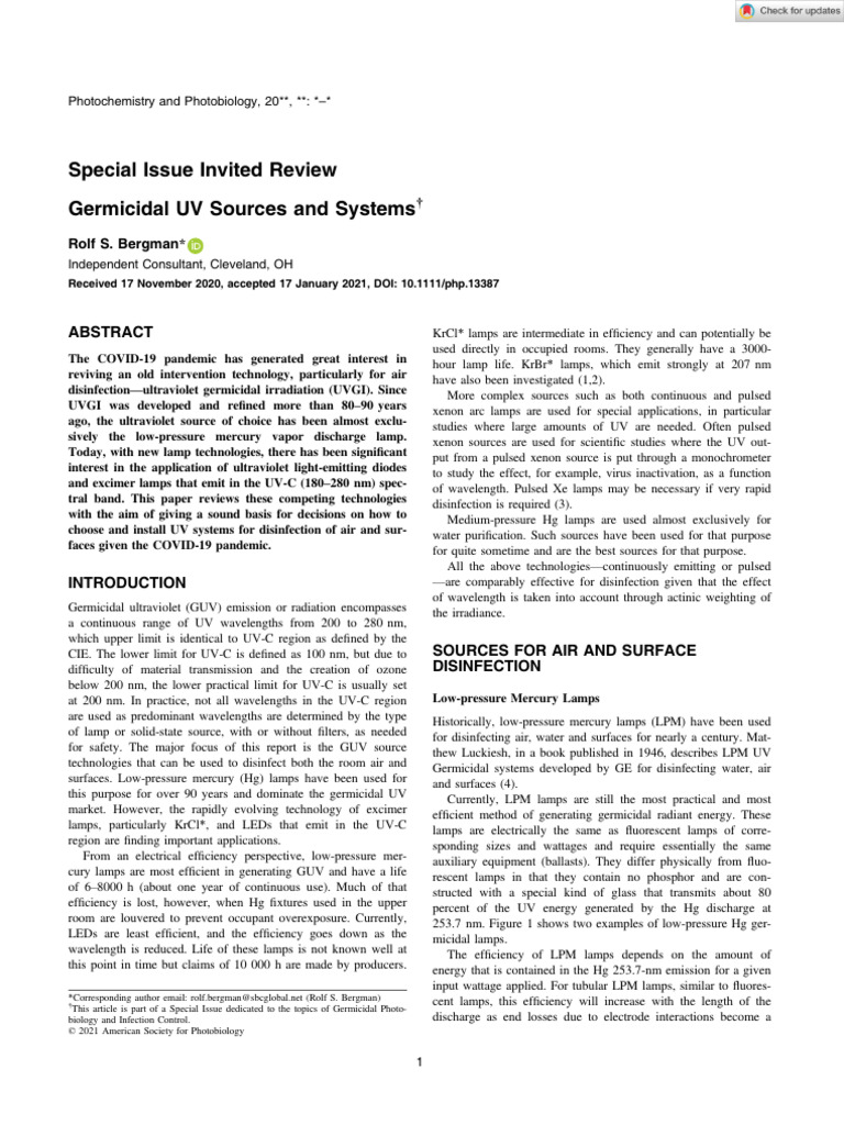 Referência 9 | PDF | Ultraviolet | Light Emitting Diode