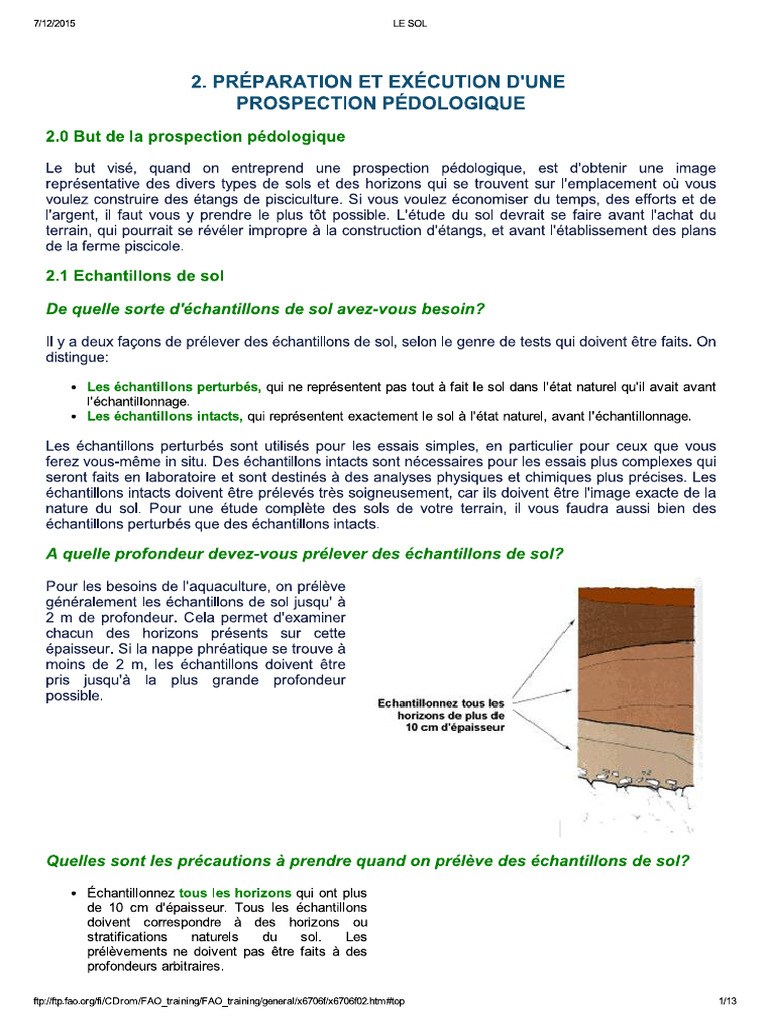 2.preparation Et Execution D'une Prospection Pedagogique | PDF