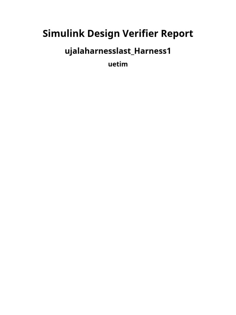 HARNESS1DESIGNVERIFY | PDF | Applied Mathematics | Computer Programming