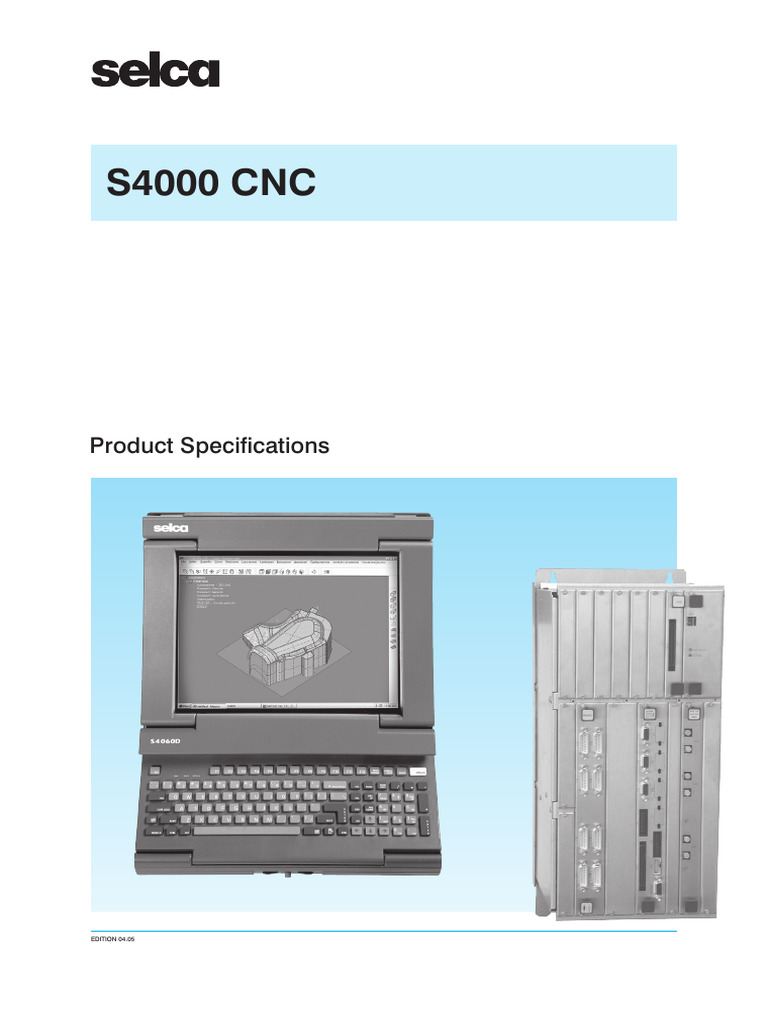 Spec Tecs 4000 | Download Free PDF | Numerical Control | Computer Keyboard