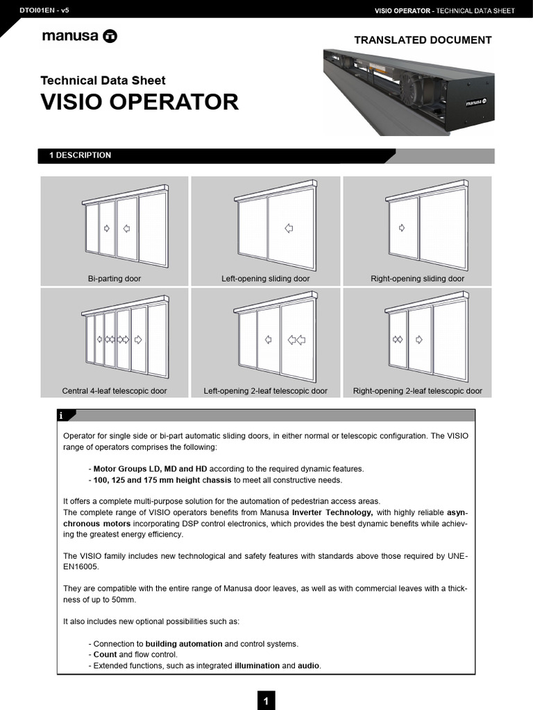 Visio Teknik Katalog | PDF | Electric Motor | Remote Control