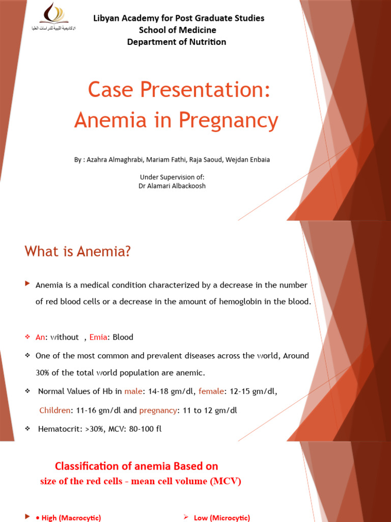Final Anemia | PDF | Anemia | Hematology