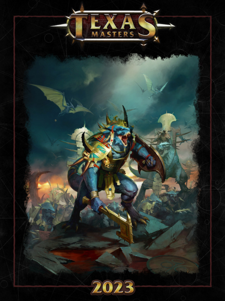 Texas Masters GT 2023 v1.2 | PDF | Battles | Flanking Maneuver