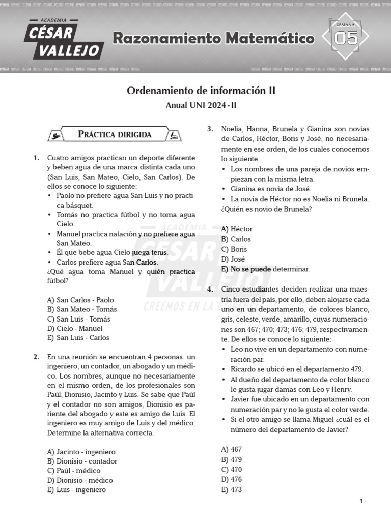 RM - AUNI - Dir - Sem 05 | PDF