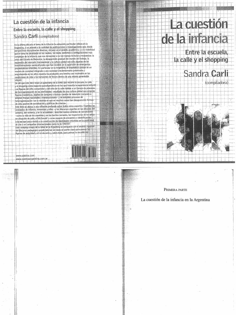 131 La Cuestión de La Infancia. Cap. 1 - Carli | PDF