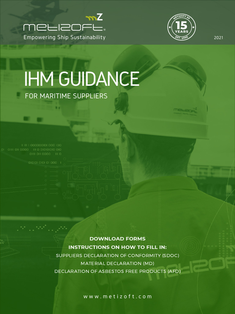 How To Fill in IHM-Forms - Metizoft - 2021 | PDF