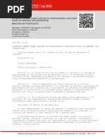 Ley 7600 Regulamientos | PDF | Invalidez | Violencia doméstica