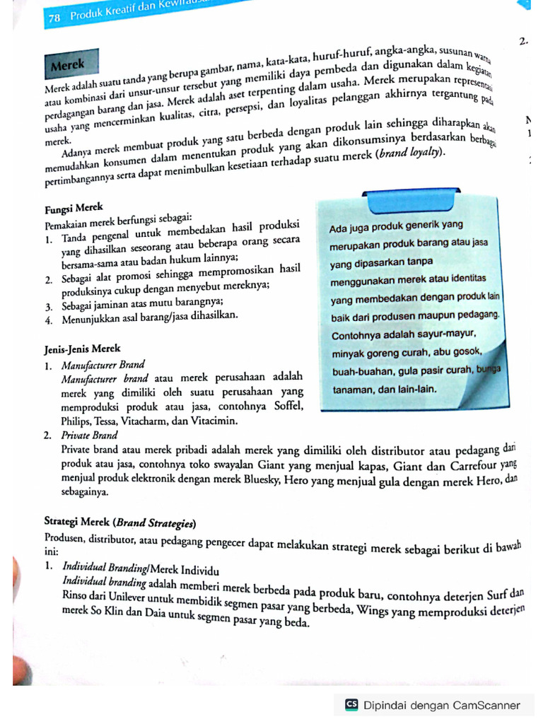 Merek, Label Dan SNI | PDF