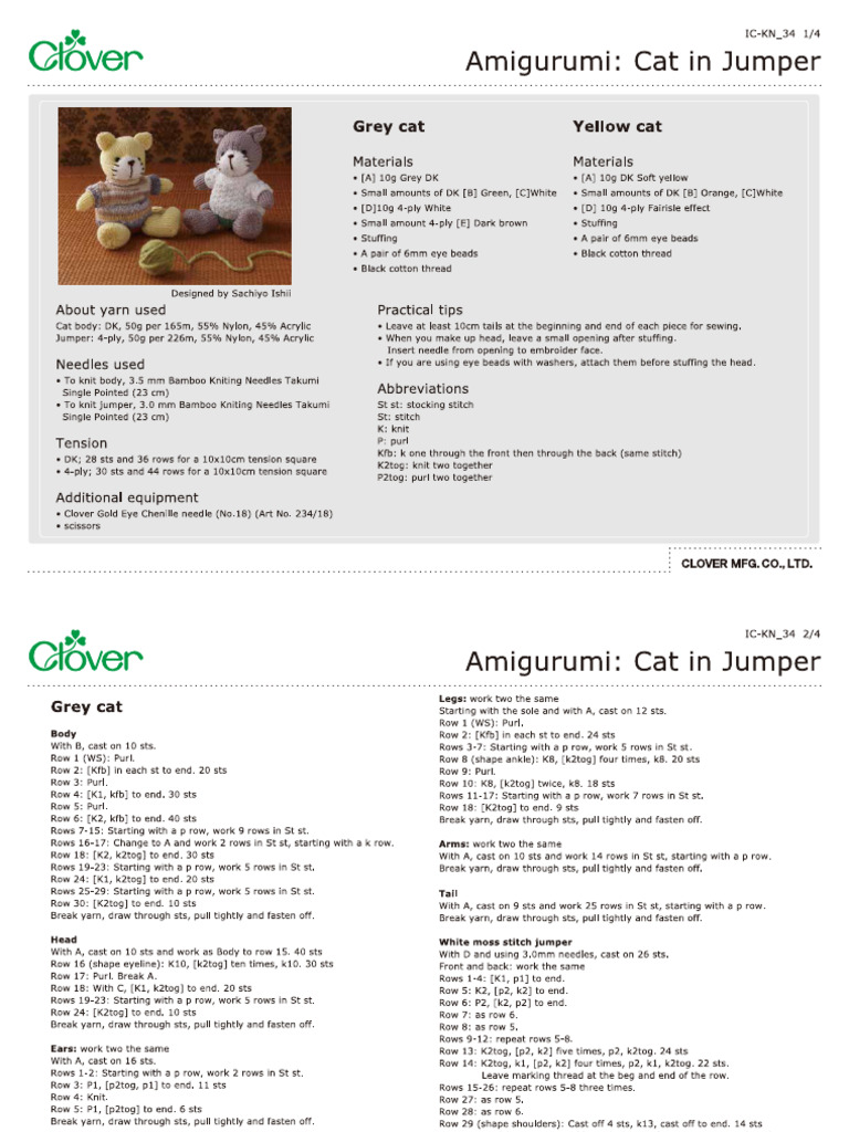 Pequeños Michis | PDF