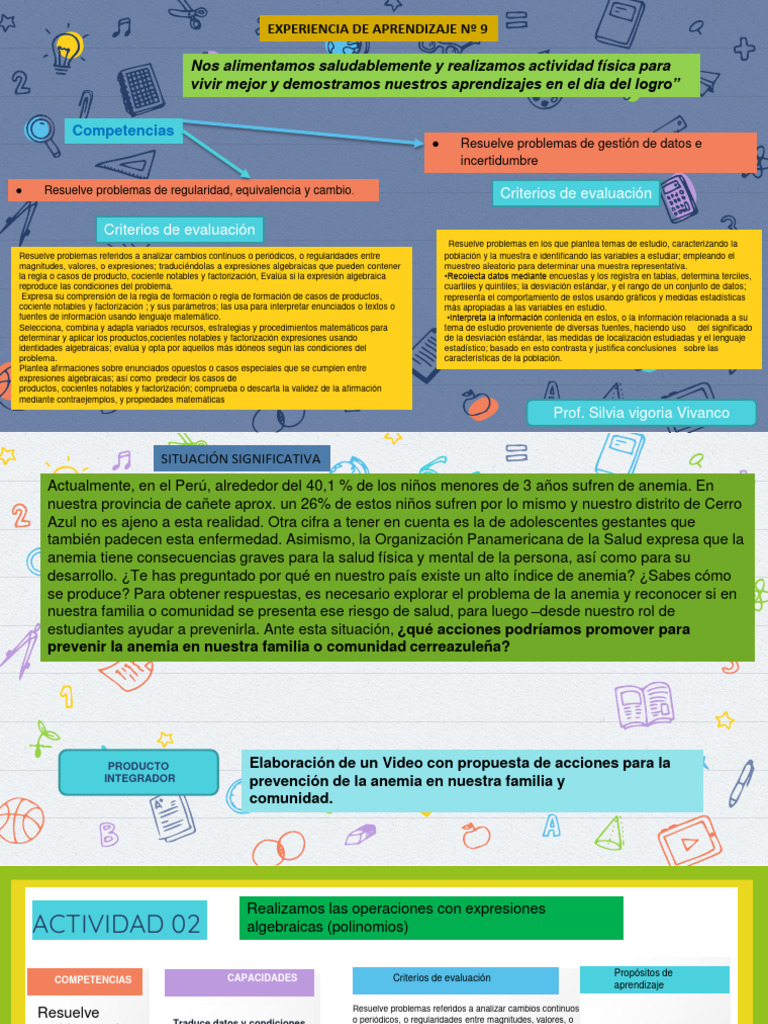 2 GUIA 3° Eda 9matematicas | PDF | Muestreo (Estadísticas) | Fórmula