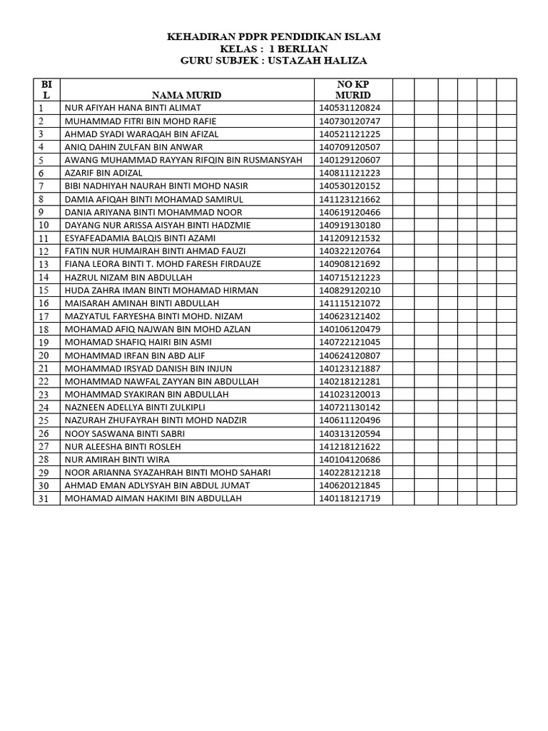 PDPR 1 Berlian | PDF