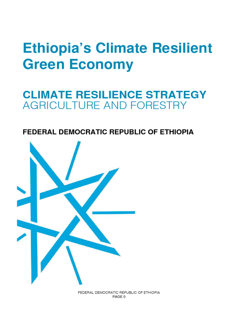 2015 08 Sectoral Climate Resilience Strategies For Ethiopia 1 ...