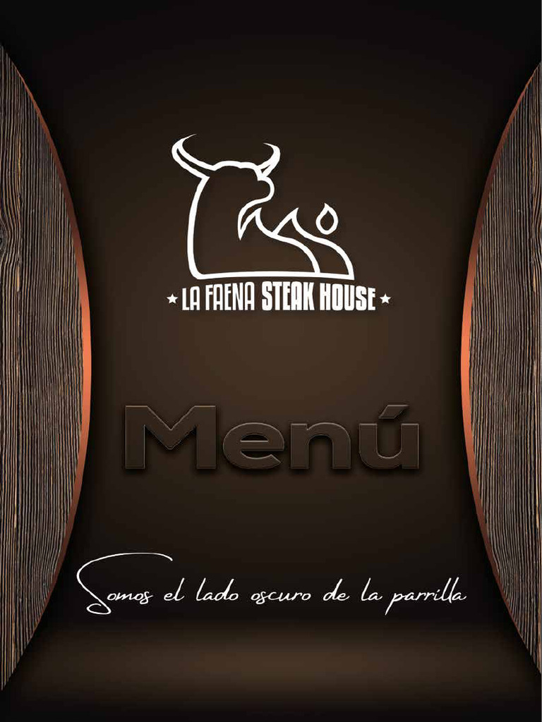 Menu Faena 2024 | Descargar gratis PDF | ensalada | Pancho