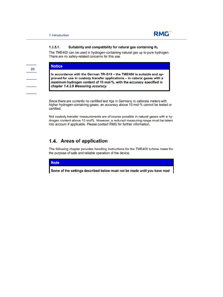 Flow Meter RMG-18 | PDF