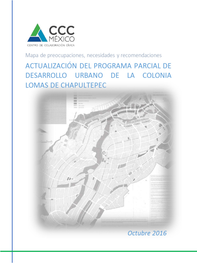 PPDU-Lomas-de-Chapultepec_compressed | PDF | Peatonal