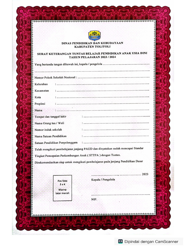 Contoh SKTB K13 | PDF