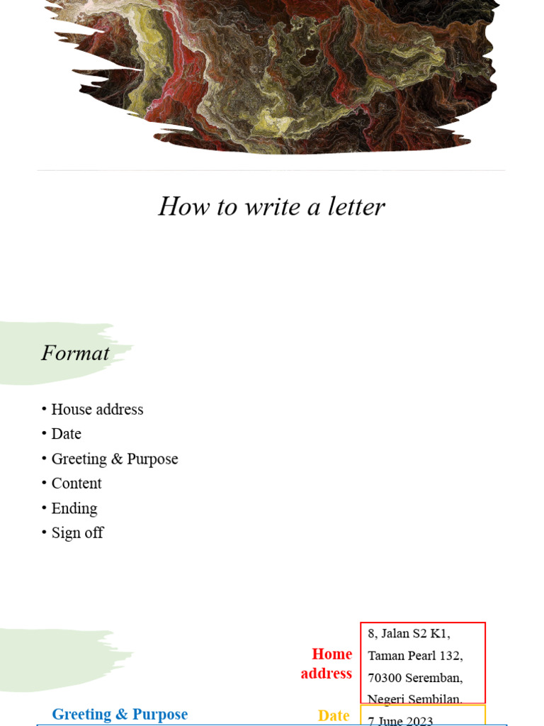 03 How to write a letter | PDF