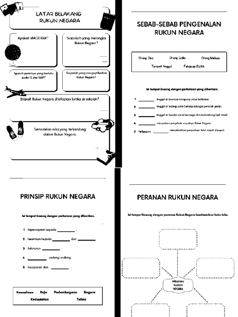 Sej T6 Rukun Negara | PDF