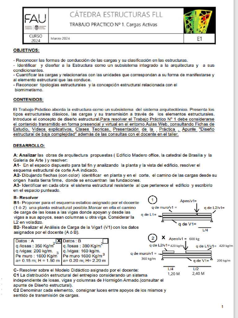 TP n1 Estructuras | PDF