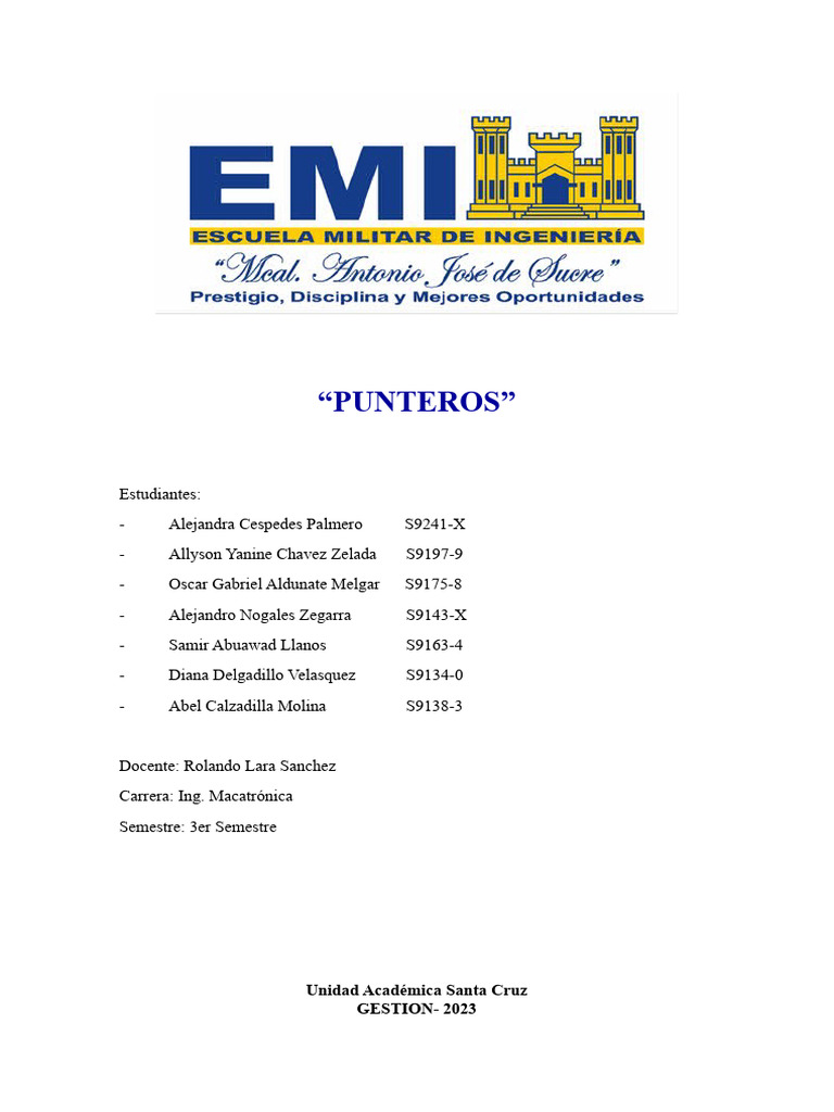 Guía de Punteros en C++ | PDF | Puntero (Programación de computadora) | Variable (informática)