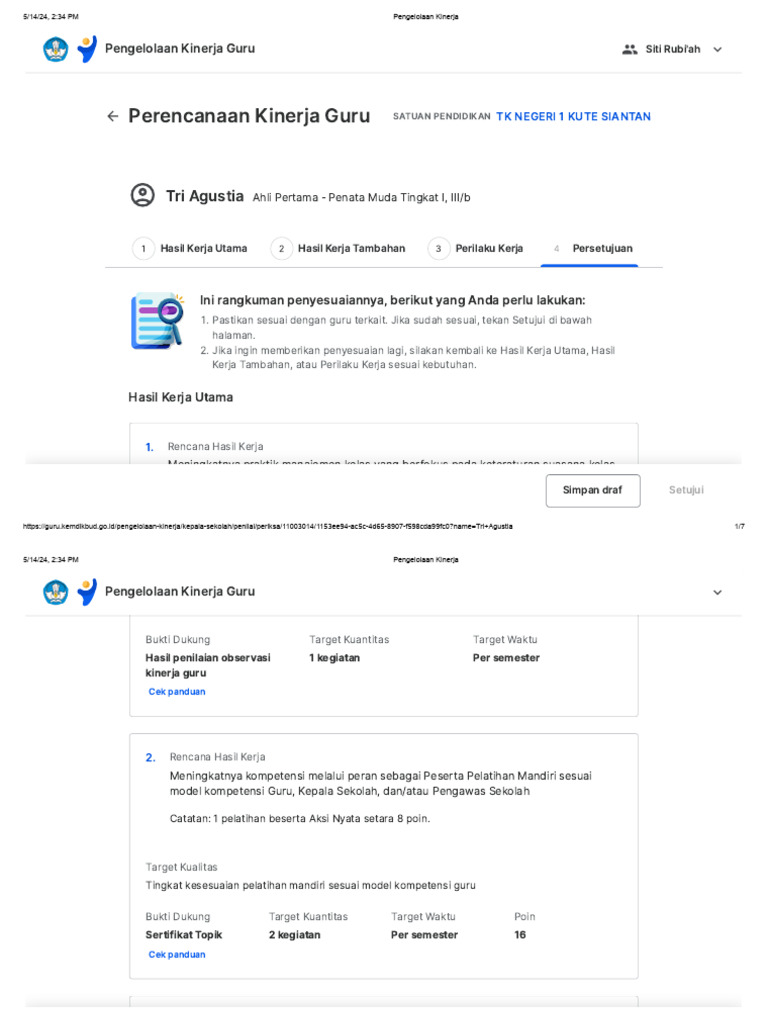 Pengelolaan Kinerja 1 Bu Tia | PDF