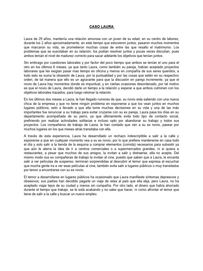 Caso Laura | PDF